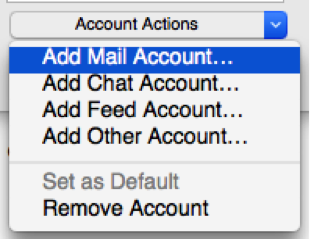 Thunderbird Email Setup - Sentree